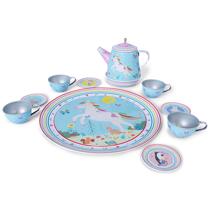 11 Piece Musical Tea Set - Rainbow Fairy – The Oxygen Lifestyle